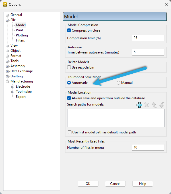Thumbnail image is not visible in Windows Explorer for saved PowerShape ...