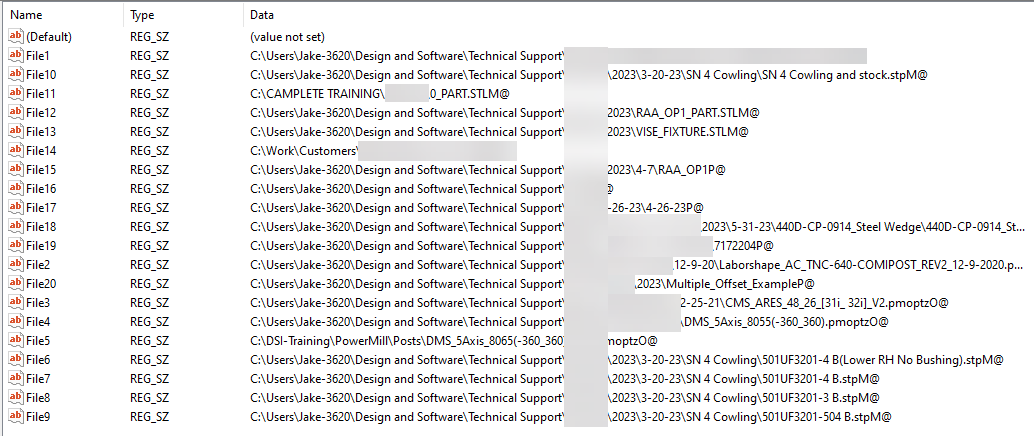 How to remove unwanted/unused Post-Processor option files from PowerMill