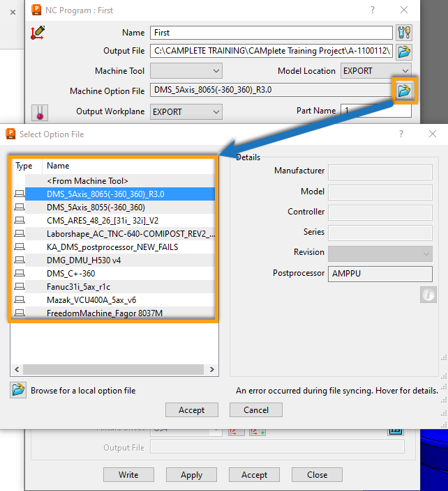 How To Remove Unwantedunused Post Processor Option Files From Powermill 