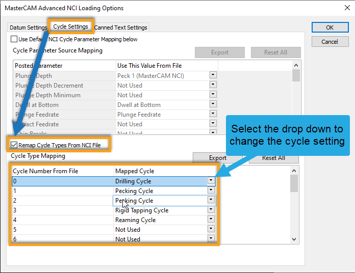 How to Map Drill Cycles from Mastercam to CAMplete.