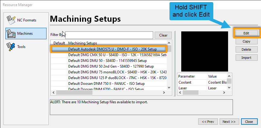 How to map Mastercam Work Offsets in CAMplete